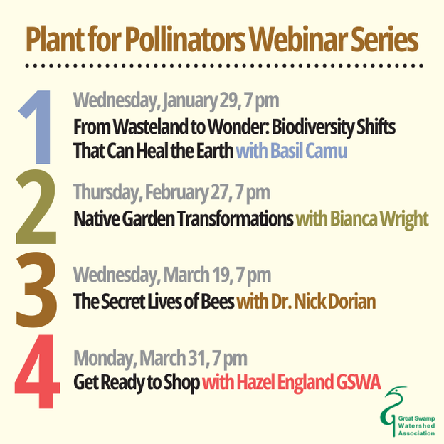 Plant for Pollinators Webinar Series Hosted by GSWA - GSWA